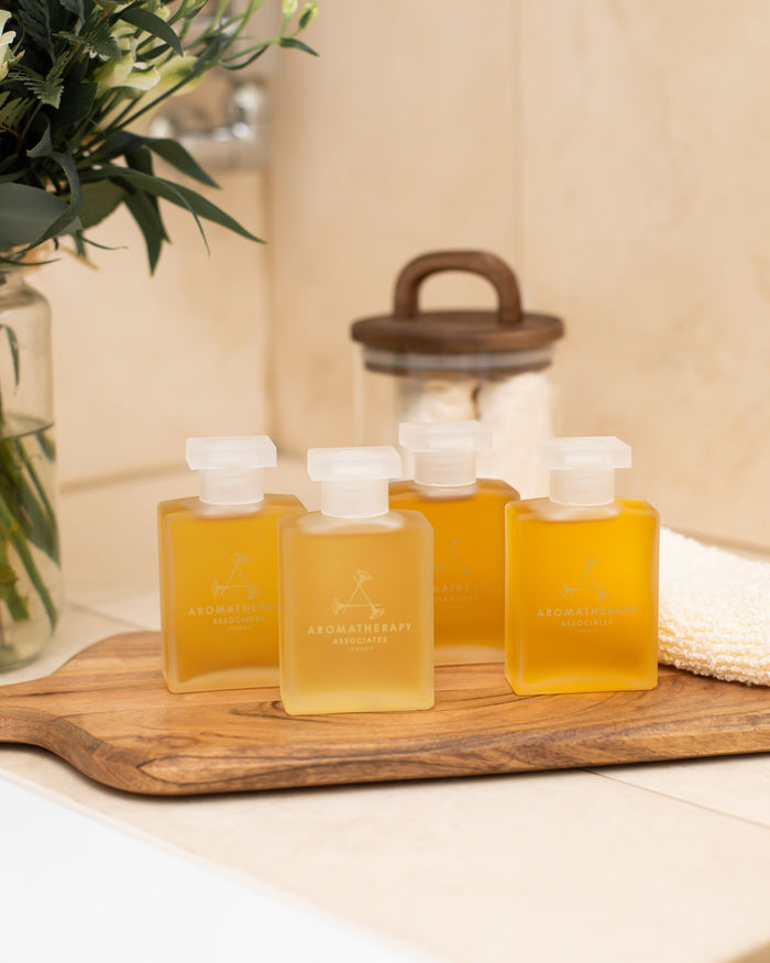 How To Use Our Bath And Shower Oils | Aromatherapy Associates